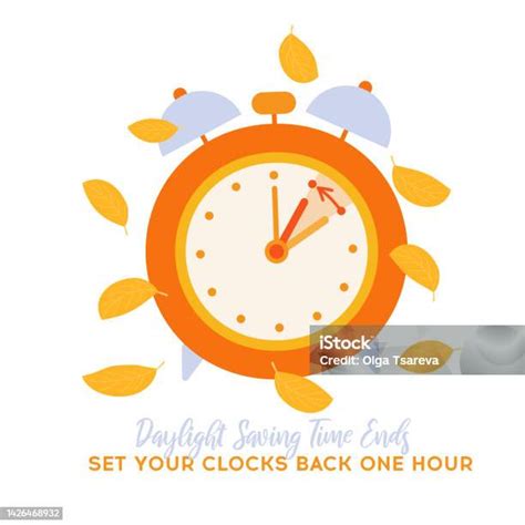 일광 절약 시간제 시계 변경 알람 시계가있는 폴백 타임 배너 서머타임에 대한 스톡 벡터 아트 및 기타 이미지 서머타임 종점 1 Istock