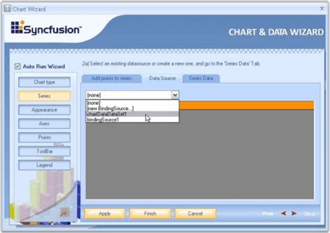 Populating Data In Windows Forms Chart Control Syncfusion
