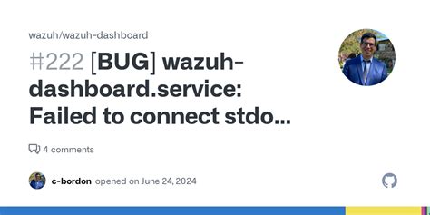 [bug] Wazuh Rvice Failed To Connect Stdout To The Journal