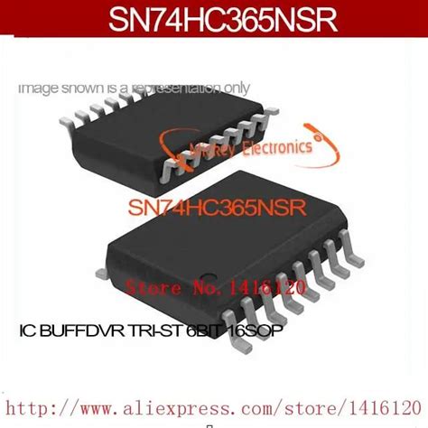 SN74HC365NSR IC BUFF DVR TRI ST 6BIT 16SOP SN74HC365NSR 365 SN74HC365 SN74HC365N SN74HC365NS