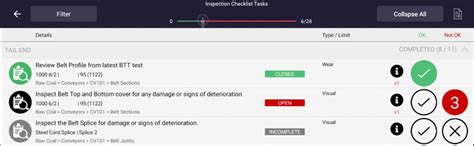pds planned inspections multiple faults for large assets pds