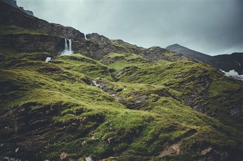 호수와 그로스 그 로크 너 오스트리아 알프스에서 계곡에 폭포 0명에 대한 스톡 사진 및 기타 이미지 0명 경관 계곡 Istock