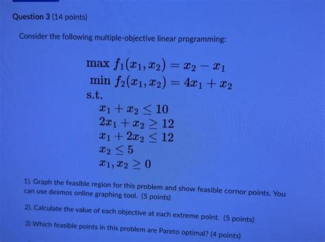 Solved Question 3 14 ﻿pointsconsider The Following