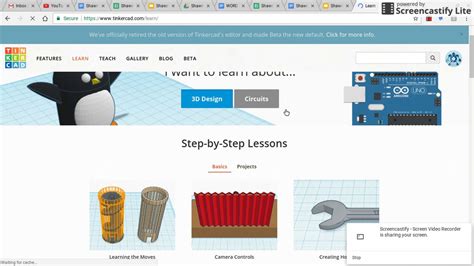 Continuing Your Learning With Lessons In Tinkercad Youtube