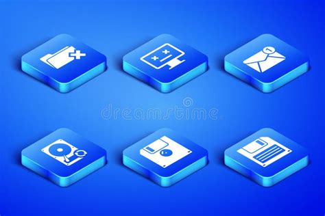 Set Floppy Disk Delete Folder Hard Drive Hdd Sync Refresh Dead