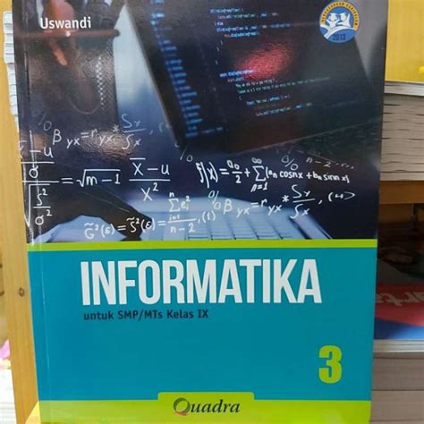 Promo Buku Informatika Smp Kelas Ix 9 K13 Quadra Diskon 23 Di Seller