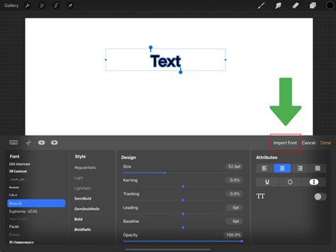 How To Install And Add Fonts To Procreate Design Bundles