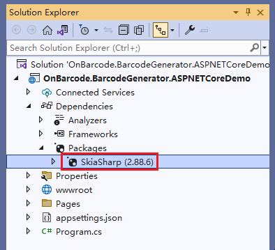 How To Generate Print Barcode Images In ASP NET Core Web Application Using C Free Barcode