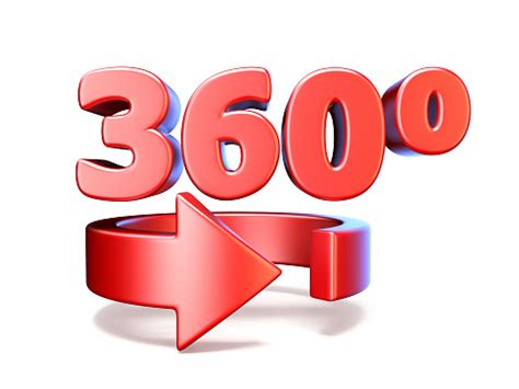 360 Градусов Вид Горизонтальной Стрелки 3d — стоковые фотографии и ...
