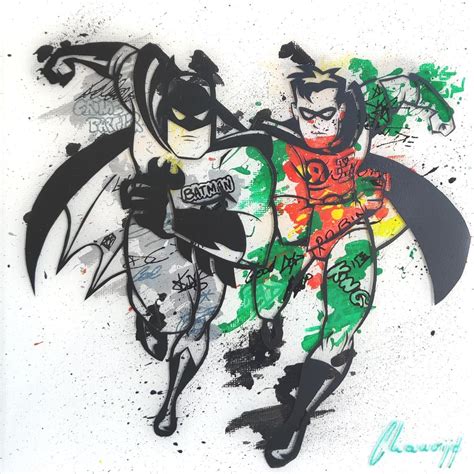 Batman And Robin Cartoon Drawing
