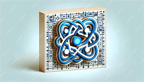 Premium Photo 3d Flat Icon As Quantum Grid A Grid Layout With Quantum