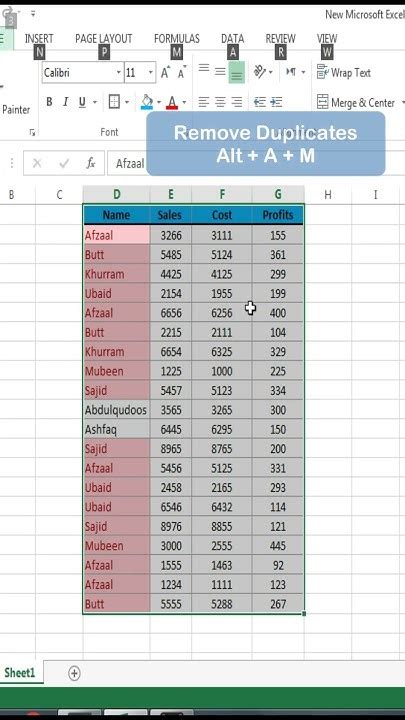How To Remove Duplicates In Excel Highlight Duplicate Values In Excel Excel Tips And Tricks