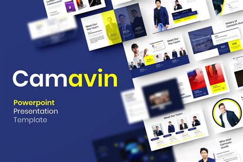数据驱动决策ppt幻灯片设计模板 Camavin Business Powerpoint Template 51ppt模板 国外幻灯片 Keynote模板 免费ppt模板下载