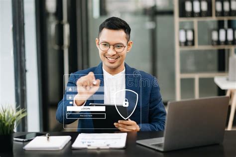 Cyber Security Concept Login User Identification Information