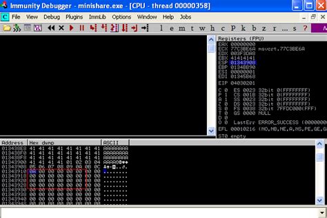 Minishare 141 Bufferoverflow