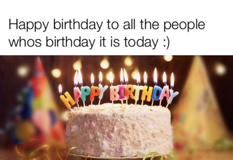 Funny Birthday Cake Memes