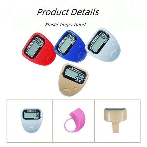 20pcs New Model Ring Shape Counter Electronic Counter Counting Device Intelligence Tally