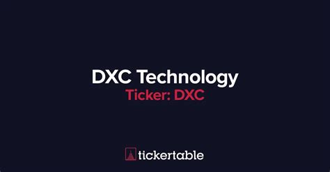 What Does Dxc Technology Do