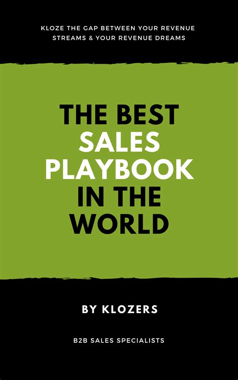 The Best Sales Playbook In The World Klozers