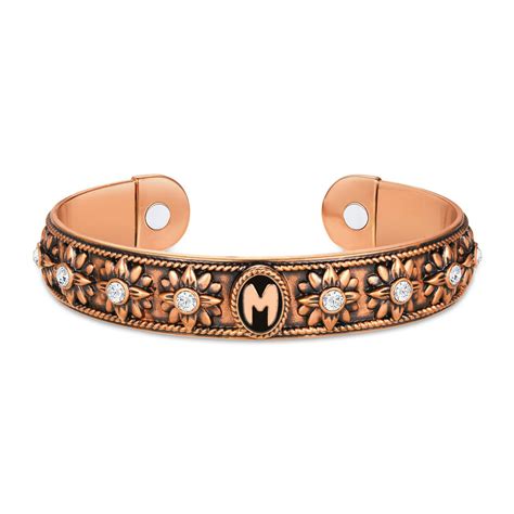Personalized Vitality Copper Magnetic Bracelet