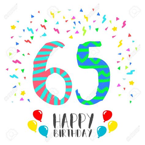 Happy 65th Birthday Clip Art 10 Free Cliparts Download Images On