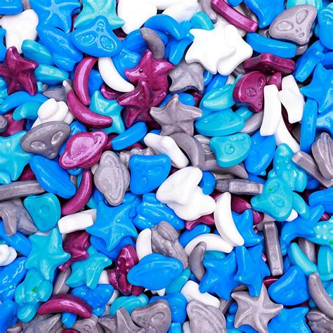Candy Retailer Alien Space Shaped Candy 1 Lb Grocery