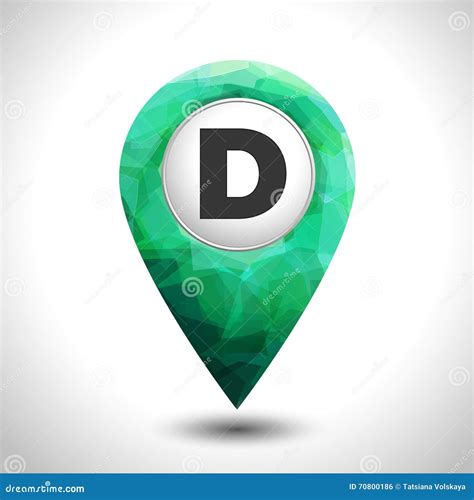 Map Pin Design Modern Icon Pointer Vector Symbol Stock Vector Illustration Of Arrow Locate