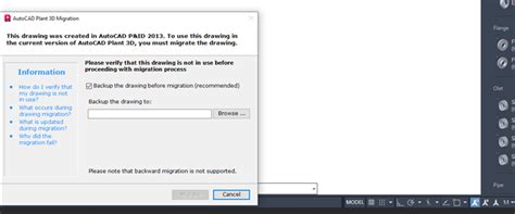 Json에서 필수 특성 Host Project Id를 찾을 수 없습니다 경로 Autocad Plant 3d 프로젝트를