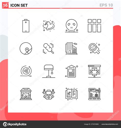 Group Modern Outlines Set Map Layout Bones Image Collage Editable Stock
