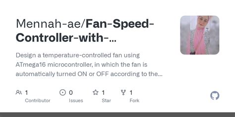 GitHub Mennah Ae Fan Speed Controller With Temperature Design A Temperature Controlled Fan