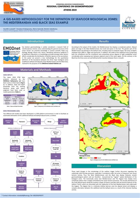 PDF A GIS Based Methodology For The Definition Of Seafloor Biological Zones The Mediterranean