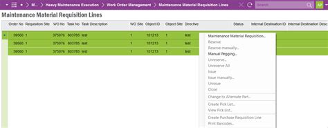 “create purchase requisition lines” in ifs cloud ifs community