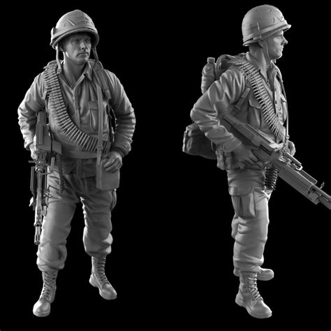 3d Print Army Figures Etsy
