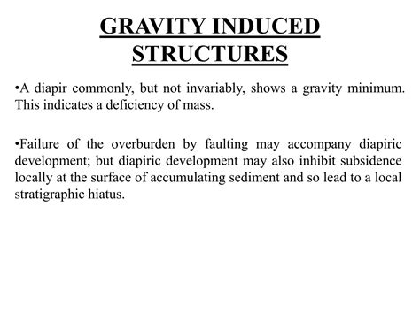 Gravity Induced Structures Pptx Geology Science