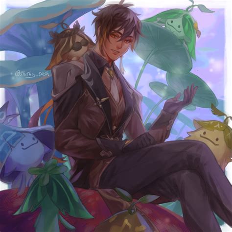 Zhongli Genshin Impact Image By Slushy Sash Zerochan Anime Image Board