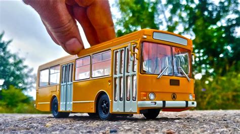 Модель автобуса ЛАЗ 4202 и подарок! Наши Автобусы Модимио №12 ...