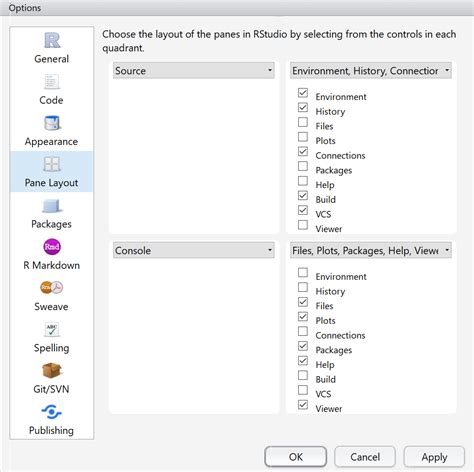 RStudio Global Optionsの各種設定 トライフィールズ