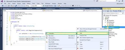 How To Implement Dependency Injection In MVC Project