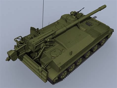 3d Model 2s5 Giatsint S Artillery