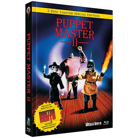 Puppet Master 2 Puppet Master Doktor Death 2 Disc Mediabook Double