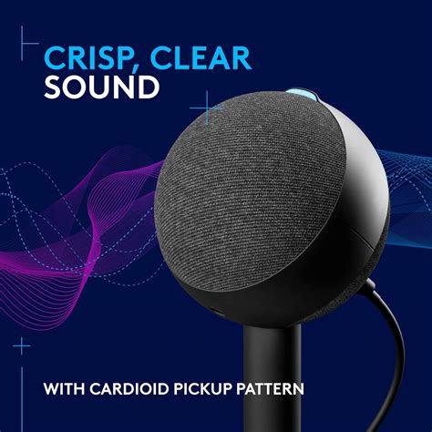 Logitech G Yeti Orb Condenser Rgb Gaming Microphone Progear Cambodia