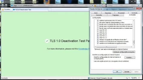Ativar TLS Chrome Firefox E TLS IE IE IE Super Tutorial
