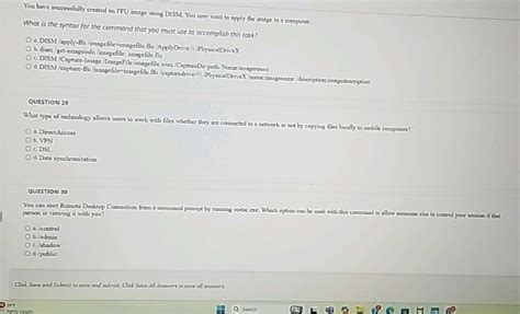 You Have Successfully Created An Ffu Image Using Dism You Now Want To