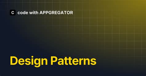 Design Patterns Code With Appgregator