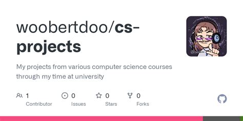 GitHub Woobertdoo Cs Projects My Projects From Various Computer Science Courses Through My