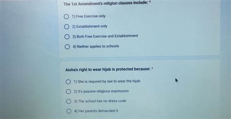 The 1st Amendments Religion Clauses Studyx