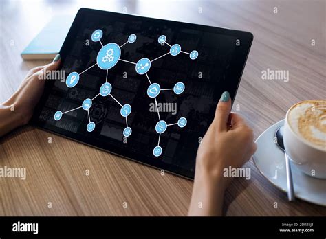Business And Manufacturing Process Automation Workflow Optimization
