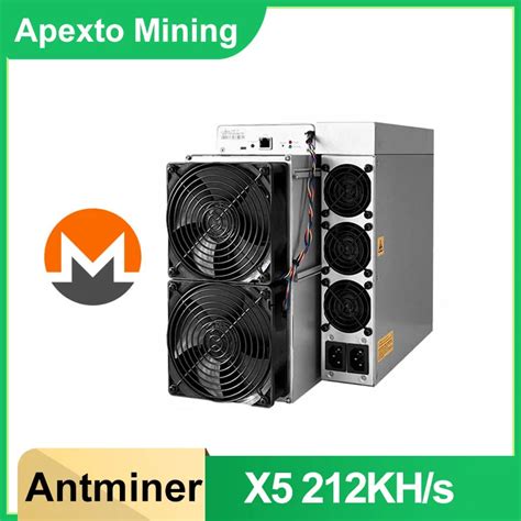 Bitmain Antminer X5 212k 1350w Xmr Monero Miner With Power Supply