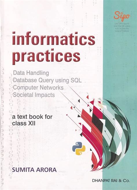 Informatics Practices By Sumita Arora Class 12 Cbse Examination 2024 25