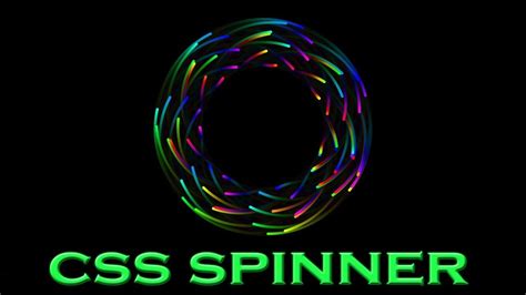 Best Css Animation Effects You Must See Css Spinner Animation Youtube